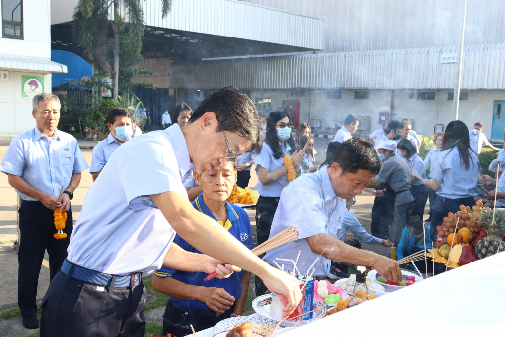 BCM - พิธีสักการะศาลพระภูมิ (โรงงานรังสิต) วันขึ้นปีใหม่ 2567
